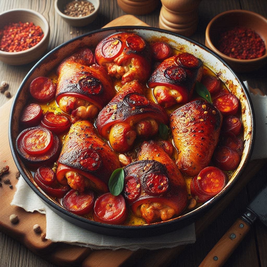 Cuisse De Poulet Chorizo