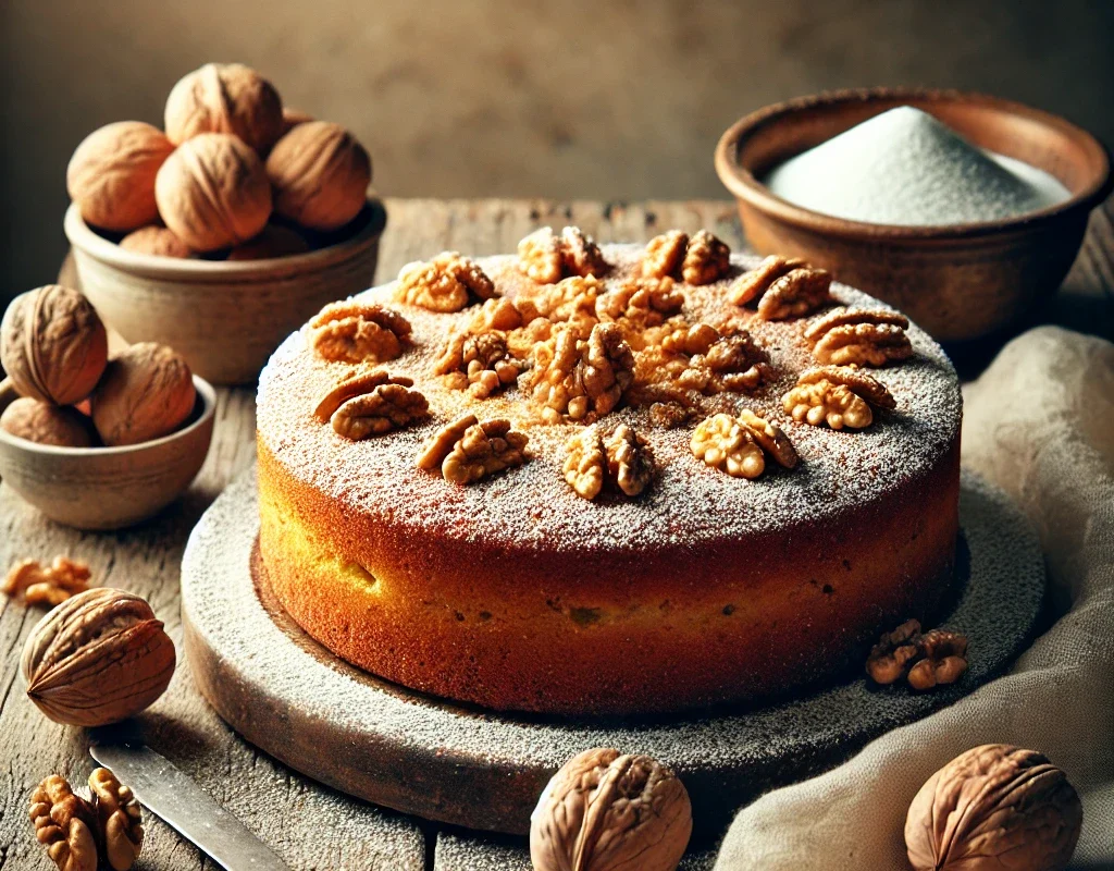 Recettes Gâteau aux Noix de Grenoble