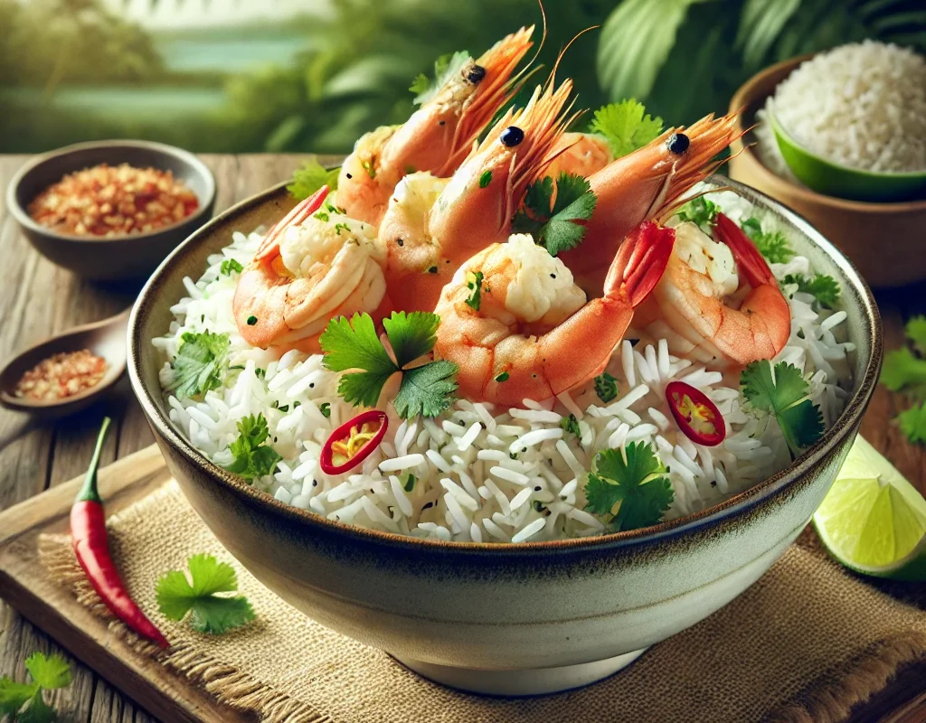 Recette Riz Thaï Crevette