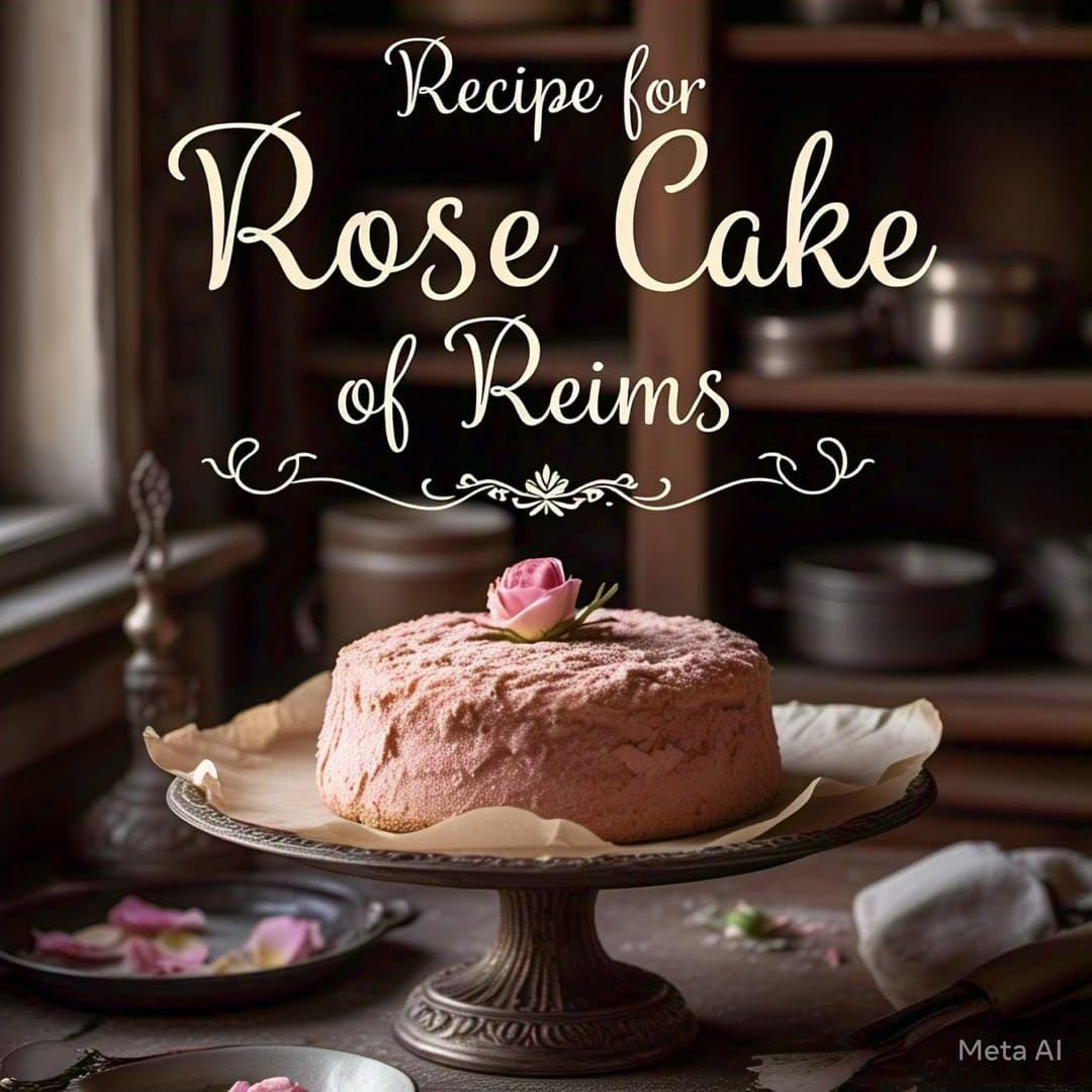 Recette Gateau Rose de Reims