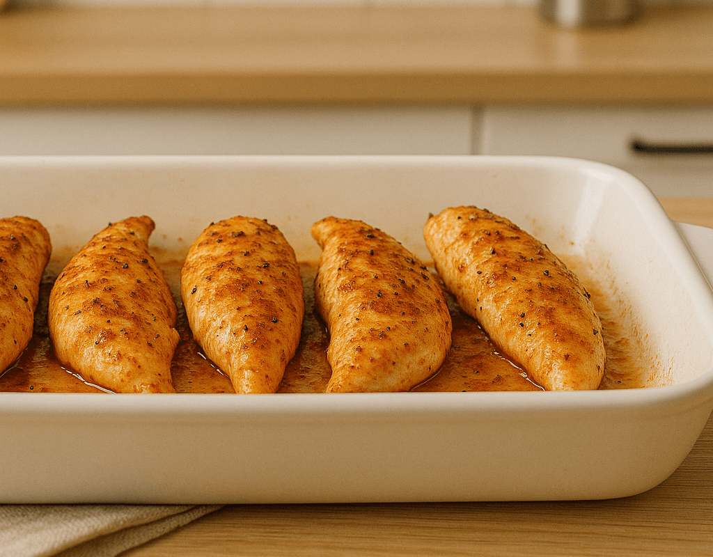 Recette Aiguillette de Poulet au Four