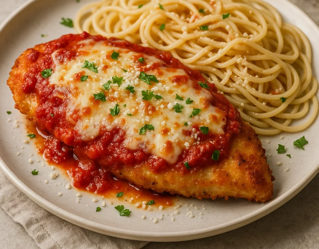 Poulet au Parmesan Recette